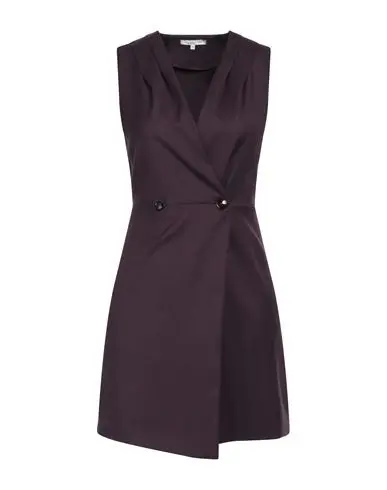 Patrizia Pepe Mini Shirt Dress - Purple