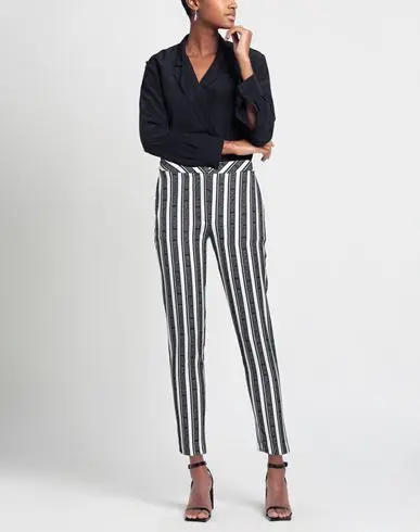 Relish Striped Tapered Leg Trousers