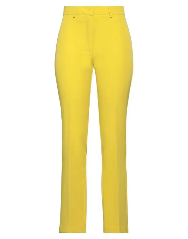 VICOLO Flared Cut Trousers - Yellow