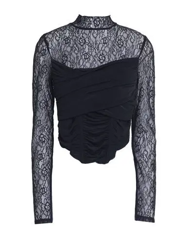 Topshop Crepe Lace T-shirt