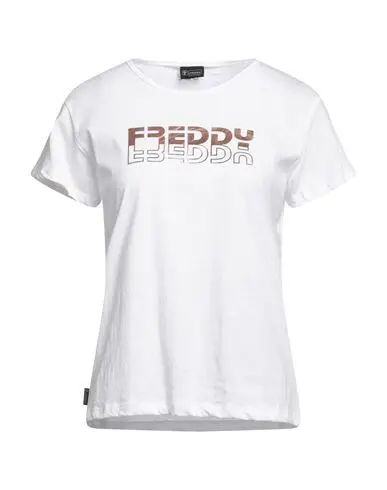 FREDDY Logo-print Jersey T-shirt - White