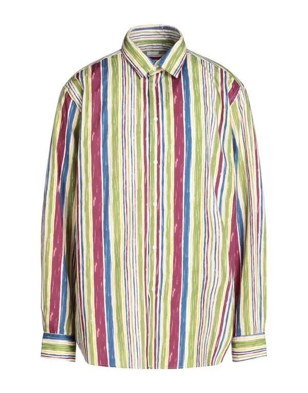 8 BY YOOX Cotton Striped Oversize Shirt Shirt Size Cotton