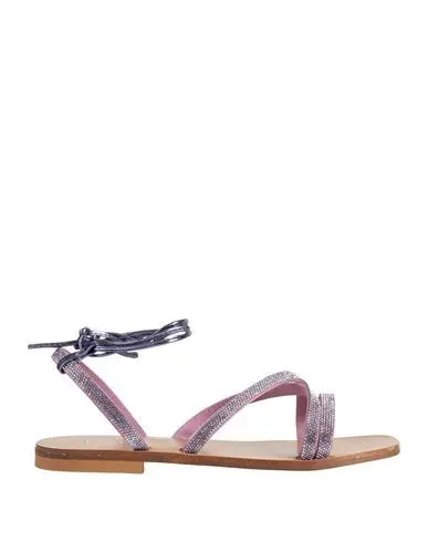 Liu Jo Sandals With Crystal Embellishments And Tie Fastening