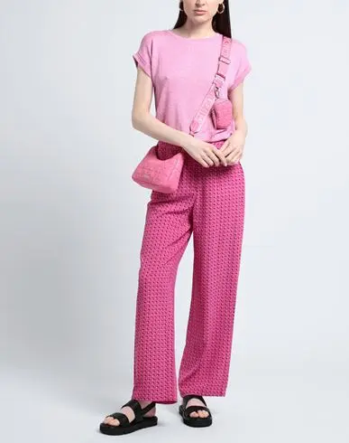 Vero Moda Knitted Mélange Lightweight Top - Magenta