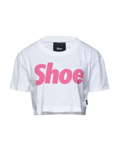 SHOE Cotton Jersey Crop Top - White