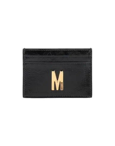 Moschino Cardholder Leather - Black