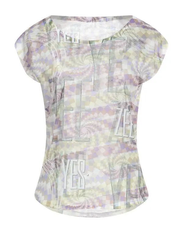YES ZEE BY ESSENZA Printed Crewneck T-shirt - Purple