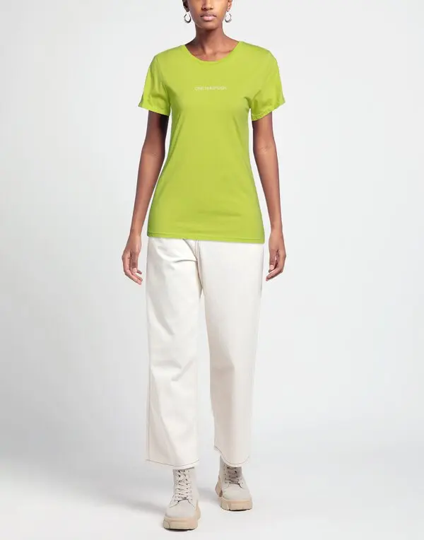 ONETEASPOON Logo-print T-shirt - Green