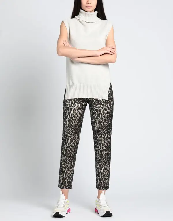 19.70 NINETEEN SEVENTY Animal Print Trousers