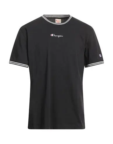 Champion Reverse Weave T-shirt Size Cotton - Black