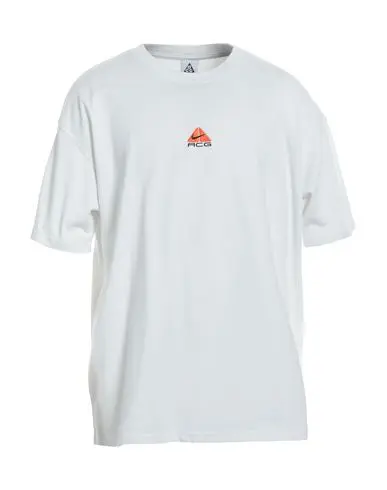 Nike T-shirt Size Polyester, Cotton - White