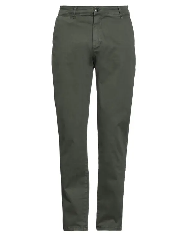 STILOSOPHY Pants Size Cotton, Elastane - Green