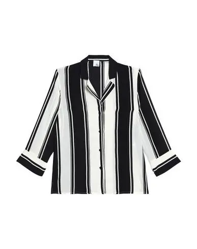 Iris & Ink Striped Woven Shirt