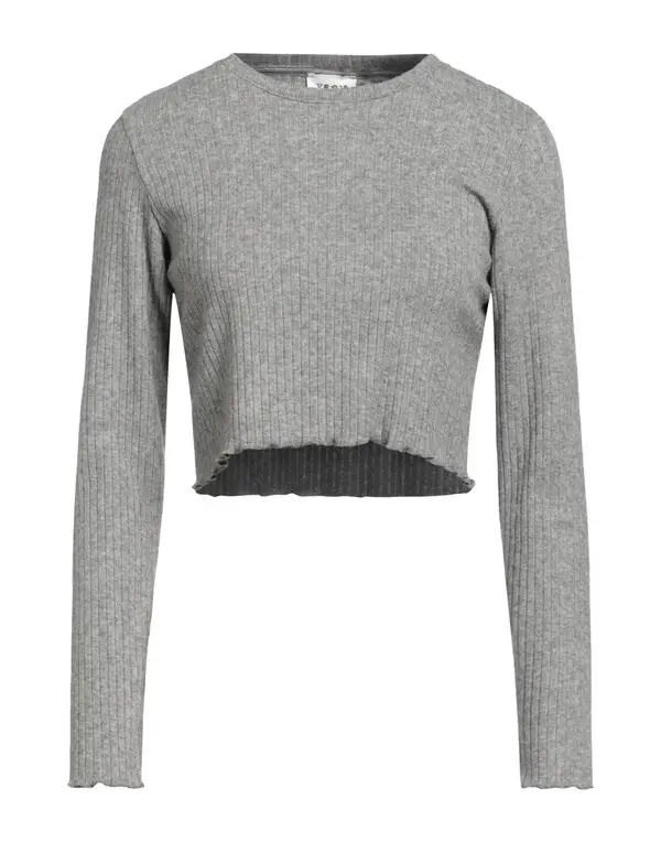 BERNA Mélange Ribbed Knit Sweater