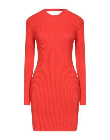 SEMICOUTURE Mini Bodycon Ribbed-knit Dress