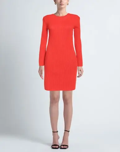 SEMICOUTURE Mini Bodycon Ribbed-knit Dress