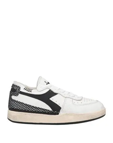 DIADORA HERITAGE Leather Low-top Sneakers - White