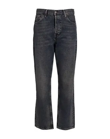 Topshop High Waisted Straight Leg Jeans