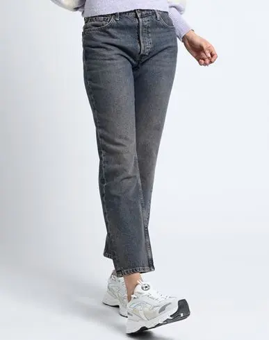 Topshop High Waisted Straight Leg Jeans
