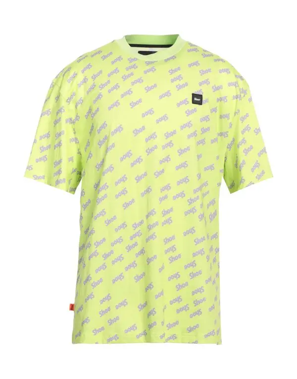 SHOE T-shirt Lime Size Cotton - Acid Green