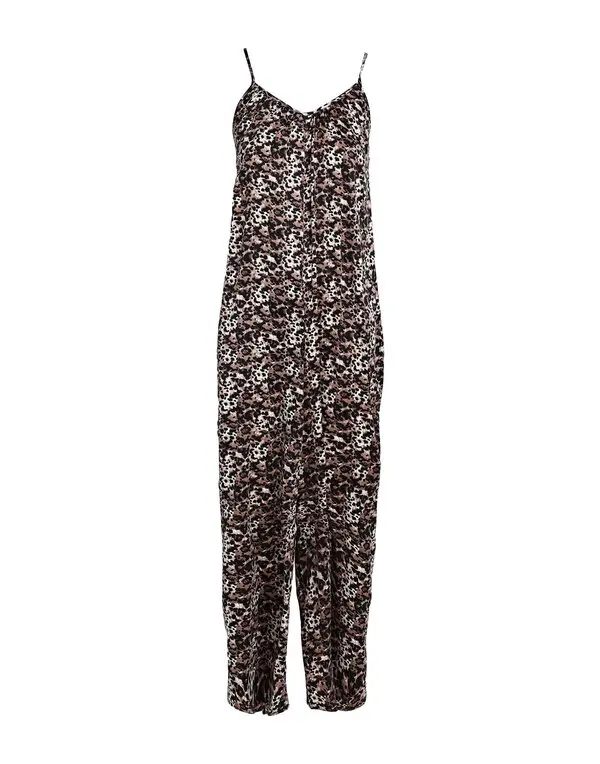 Topshop Leopard-print Jumpsuit