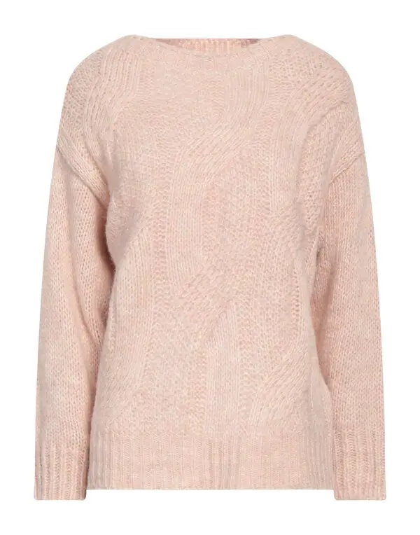 CARACTÈRE Knitted Sweater - Pink