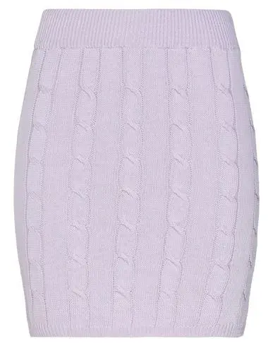 VICOLO Knitted Mini Skirt - Purple