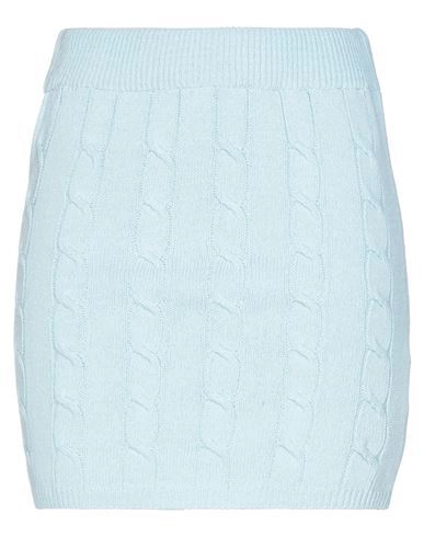 VICOLO Knitted Mini Skirt - Sky Blue