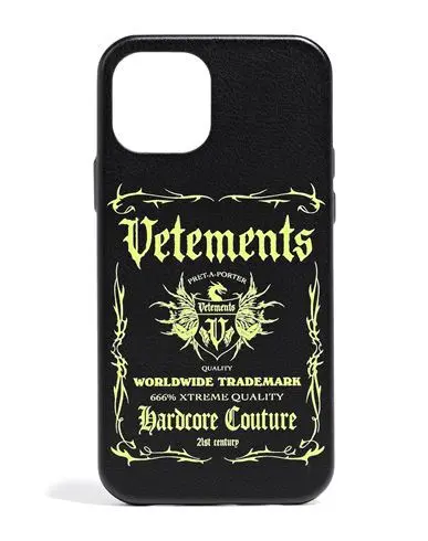 Vetements Covers & Cases Textile Fibers - Black