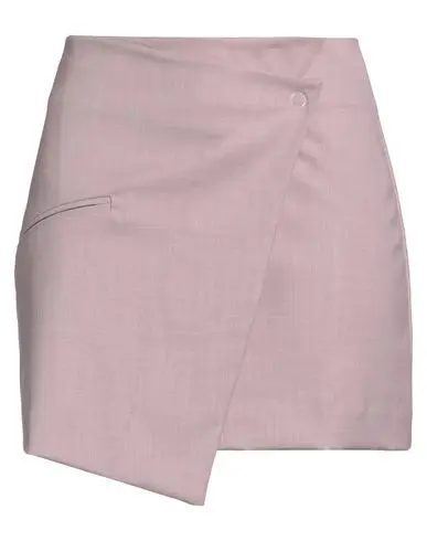 VICOLO Mini Wrap Skirt - Purple