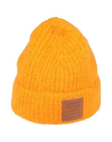 Sandro Paris Pink Hat Mohair Wool Polyamide Wool Beanie MSRP $120 Sandro beanie - Gem main image 4