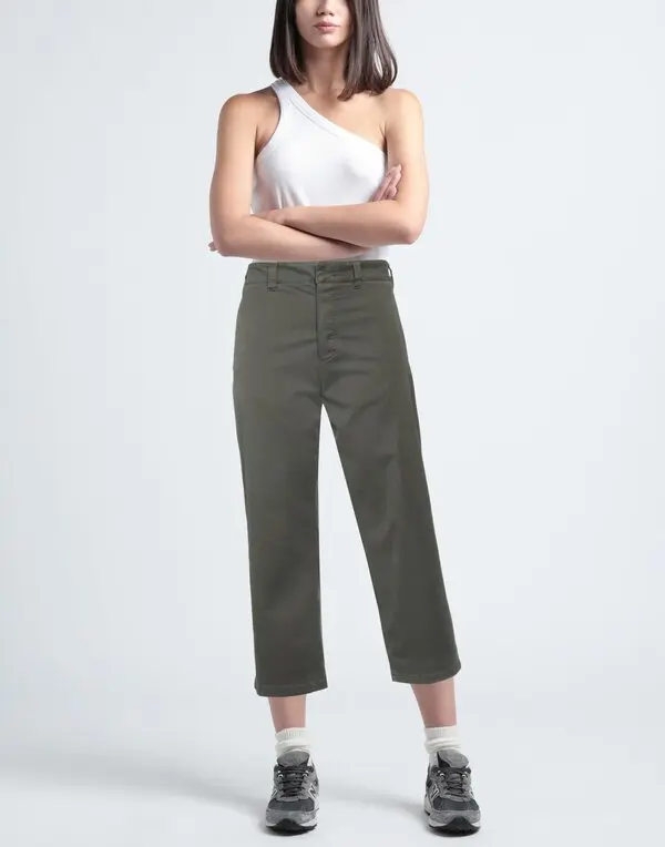 DEPARTMENT 5 Military Cotton Stretch Gabardine Pants