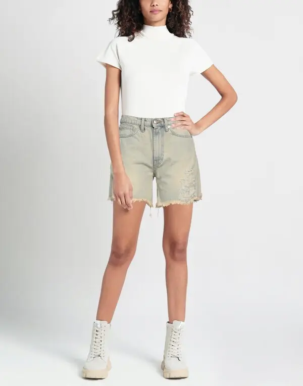 VICOLO Denim Cotton Shorts
