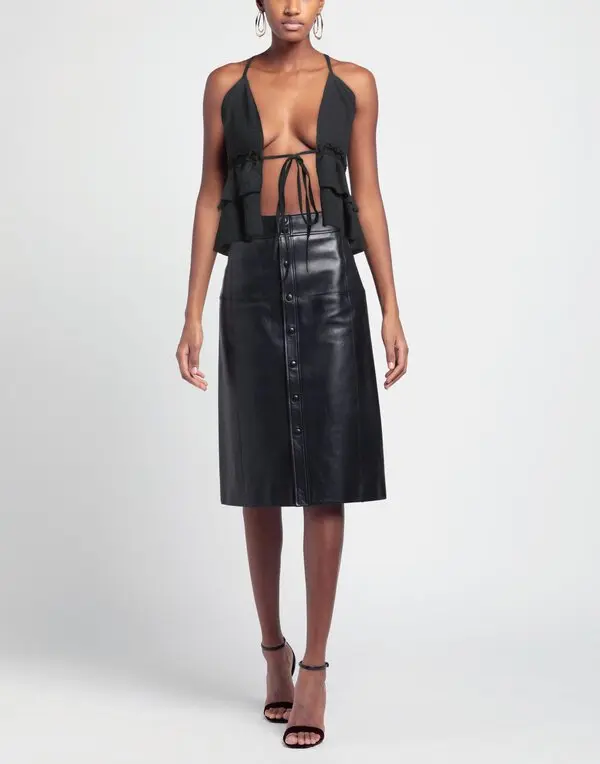 OW Woven Jacquard Wrap Top