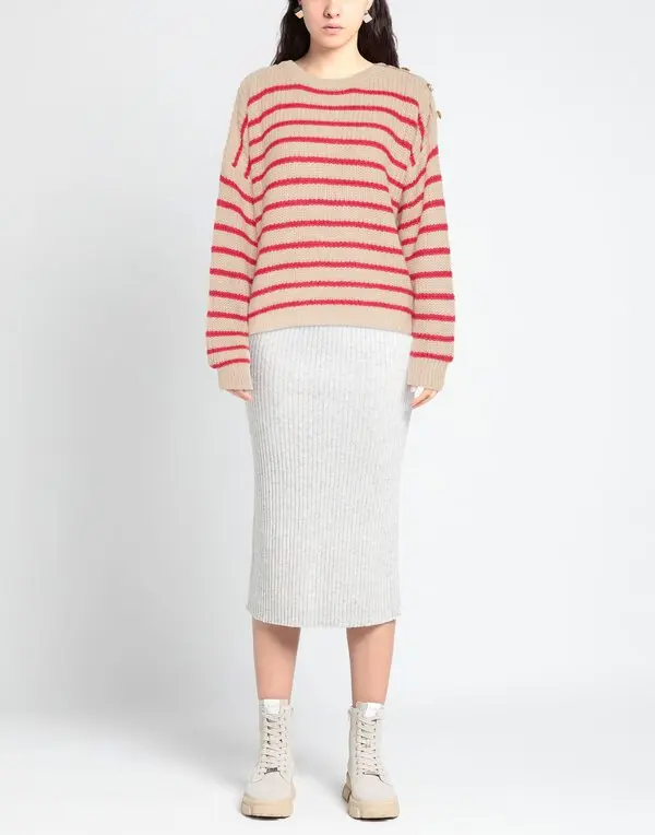 ANGELA MELE MILANO Striped Knit Sweater