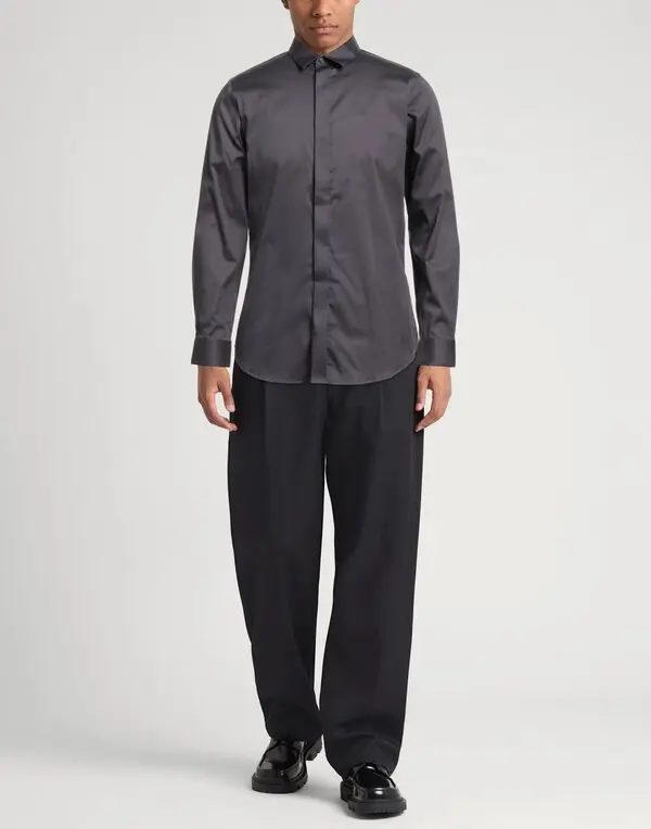 Armani Exchange Shirt Size Cotton, Elastane - Navy