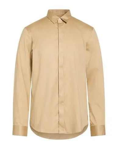 Armani Exchange Shirt Size Cotton, Elastane - Sand