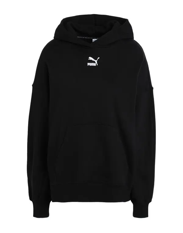 PUMA Classics Oversized Hoodie - Black