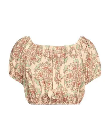KONTATTO Woven Crop Top