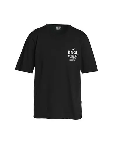 KANGOL T-shirt Size Cotton - Black