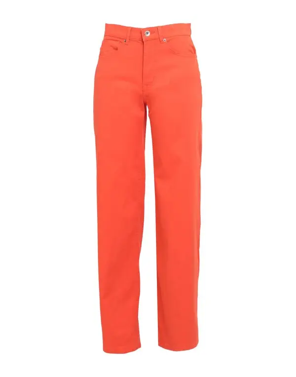 Only Straight Leg Comfort Fit Pants - Orange