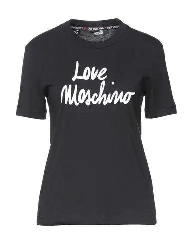 Moschino Cotton Jersey Logo T-shirt - Black
