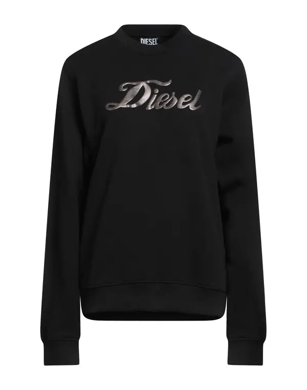 DIESEL Sweatshirt In Cotton And Elastane - Black