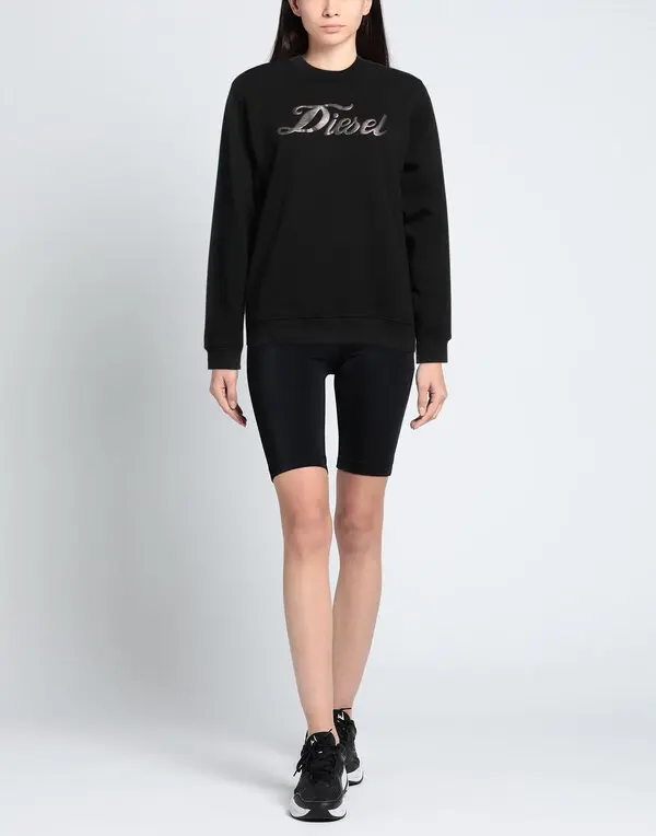 DIESEL Sweatshirt In Cotton And Elastane - Black