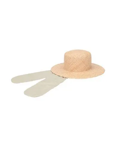 8 BY YOOX Scarf-tie Straw Sun Hat - Beige
