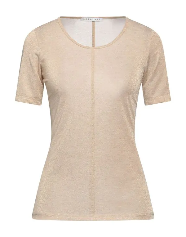 CARACTÈRE Knit Top - Beige
