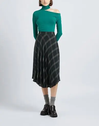 8 BY YOOX Viscose Cut-out Top - Green