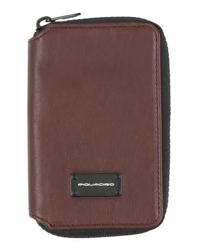 PIQUADRO Wallet Tan Bovine Leather - Brown