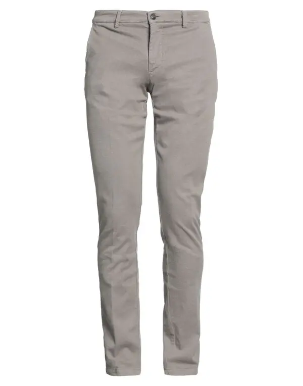 BROOKSFIELD Cotton-elastane Tapered Leg Pants - Beige