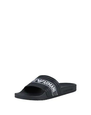 Emporio Armani Pvc And Polyurethane Slides